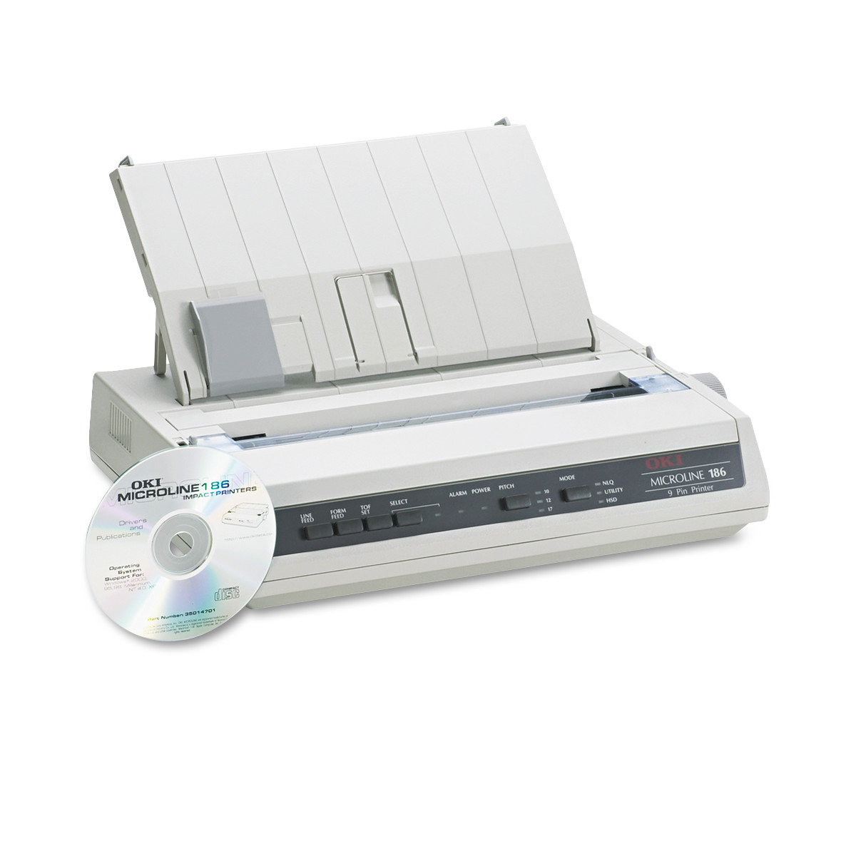 Oki Microline 186 Dot Matrix Printer (Parallel) - Walmart.com
