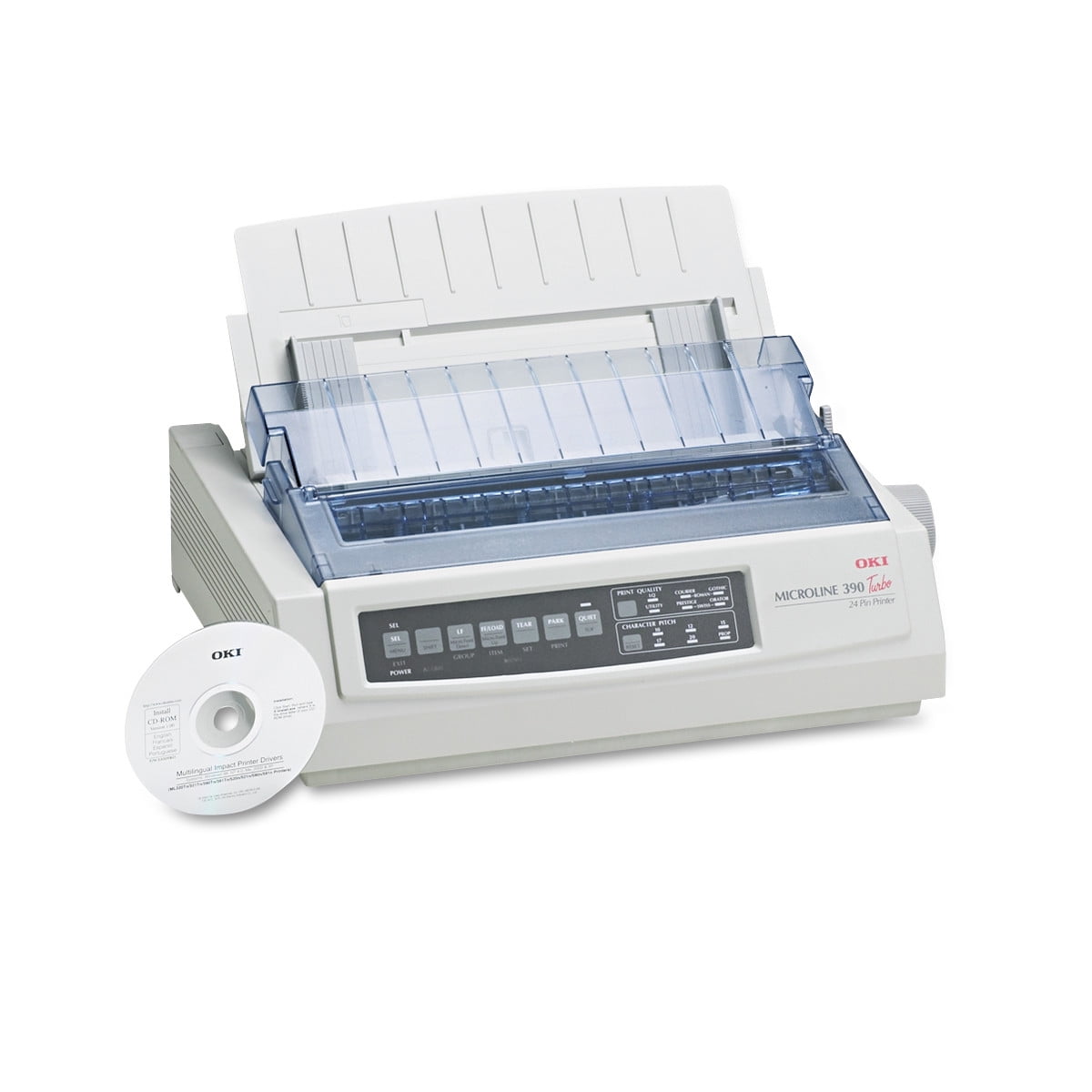 Oki Microline 390 24-Pin Dot Matrix Turbo Printer - Walmart.com