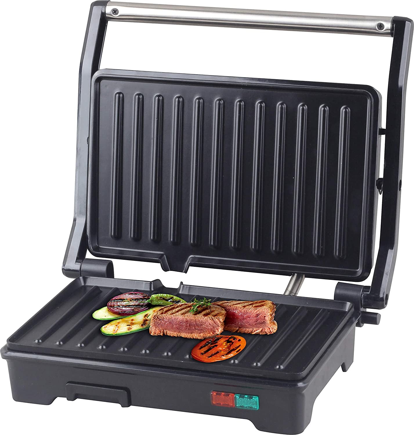 Okian Panini Press Grill 9” Sandwich Grills Stainless Steel 180 Degree ...