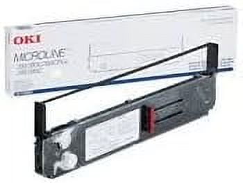 Okidata Genuine Brand Name, OEM 52103601 Black Ribbon (5M Characters) for MicroLine 393, 393C ...