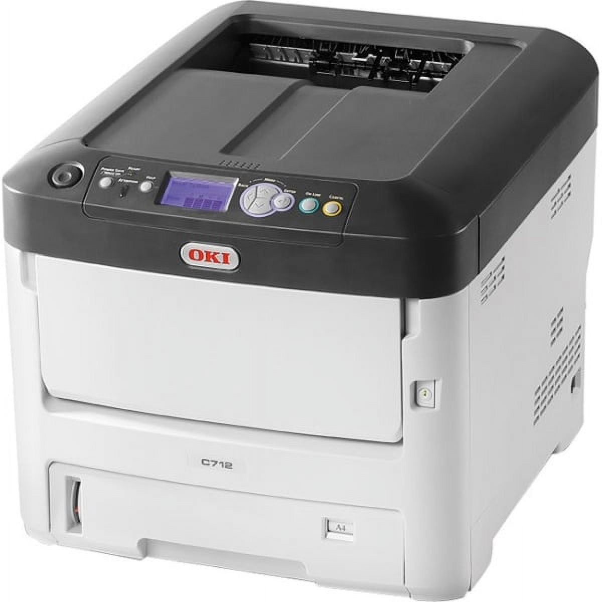 Okidata - Printers 62447801 Ethernet Color Laser Print with USB ...