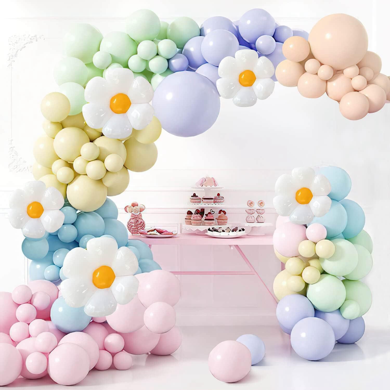 Okimo 159Pcs Latex balloon Set Different Sizes Colorful Party Balloon ...