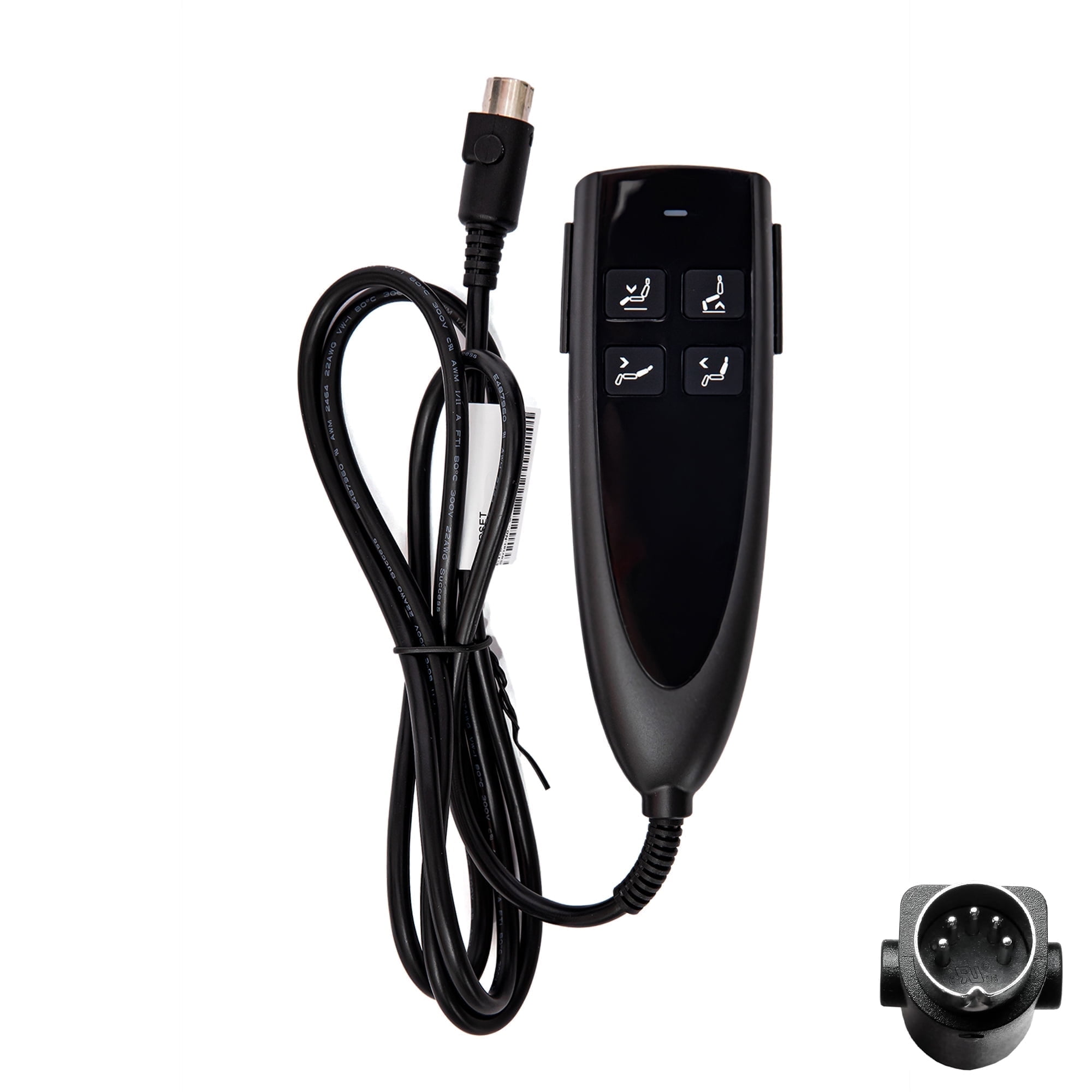 Okin LAZ BOY Lift Chairs Couch Power Recliner 4 Button 5 Pin Remote ...