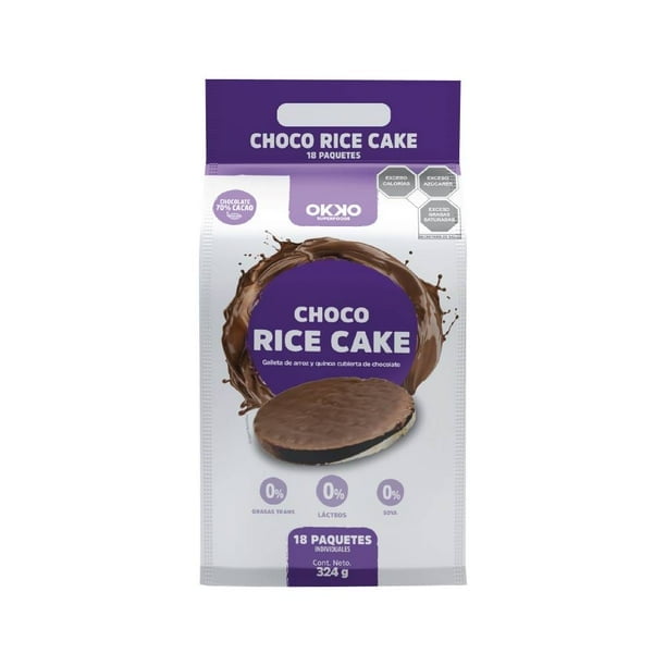 Okko Super Foods Rice Cake Cookies with Rice and Quinoa Chocolate ...