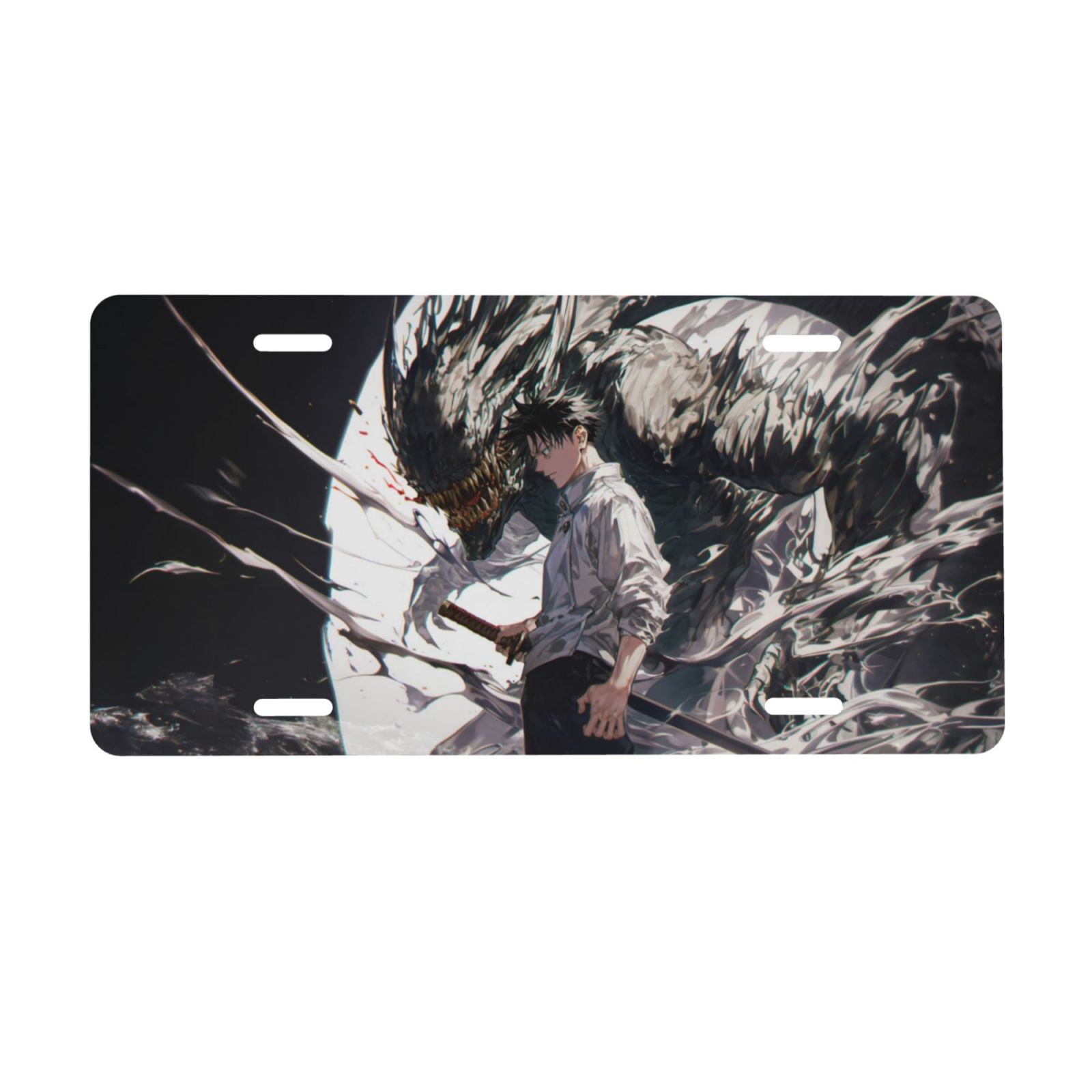 Okkotsu Yuta Jujutsu Kaisen License Plate, Car Front License Plates ...
