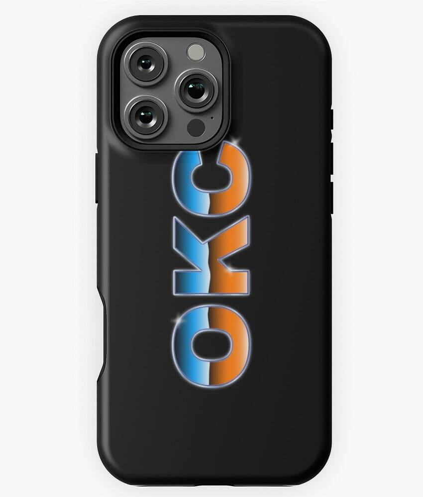 Oklahoma City Basketball Retro 80s Phone Case for iPhone 16 15 14 13 12 ...