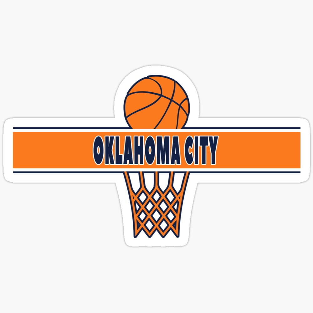 Oklahoma City Sticker Baseball Sticker, Football Sticker, Basketball ...