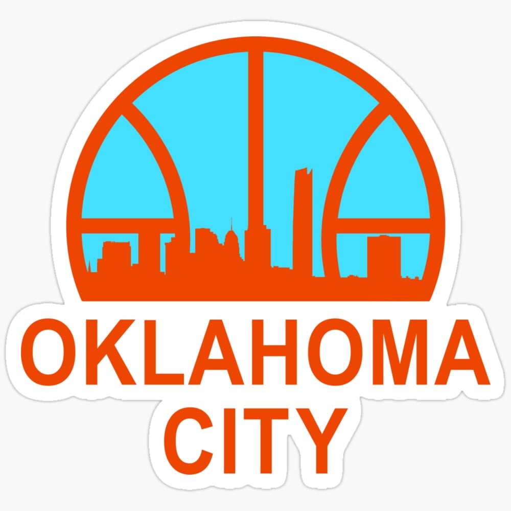 Oklahoma City Super-Thunder Sticker Baseball Sticker, Football Sticker ...