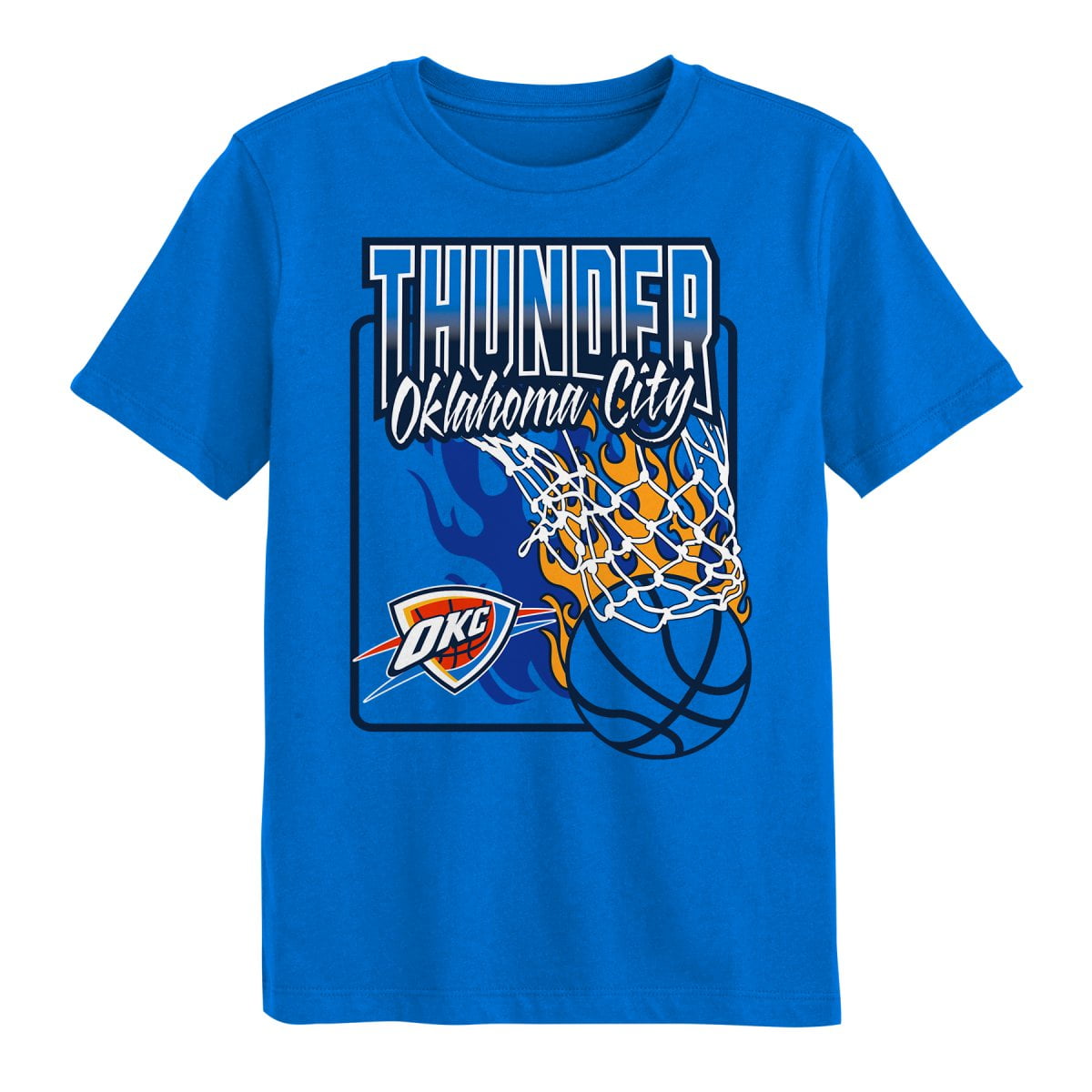 Oklahoma City Thunder NBA Boys Cotton Tee - Walmart.com