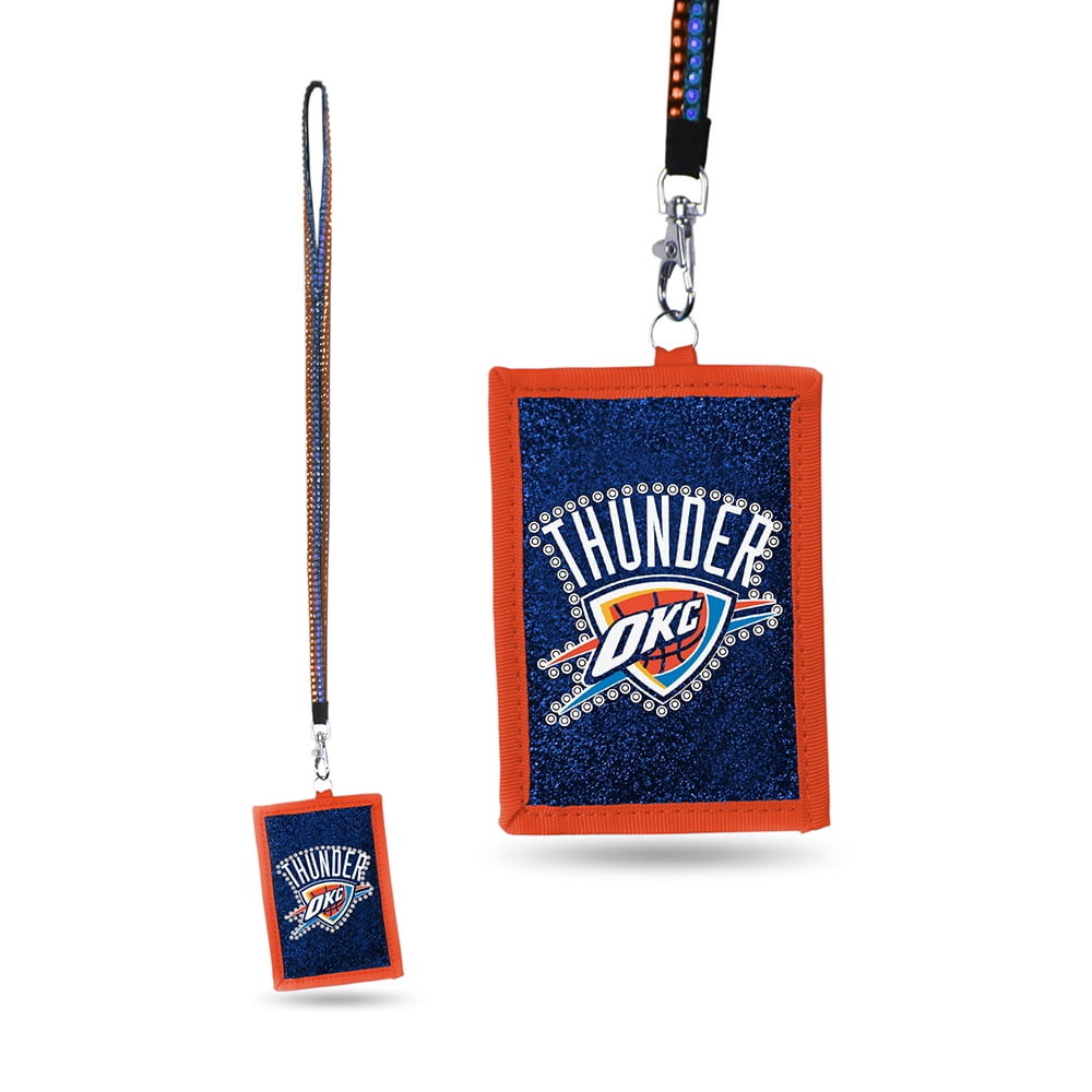 Oklahoma City Thunder NBA Lanyard with Nylon Wallet - Walmart.com