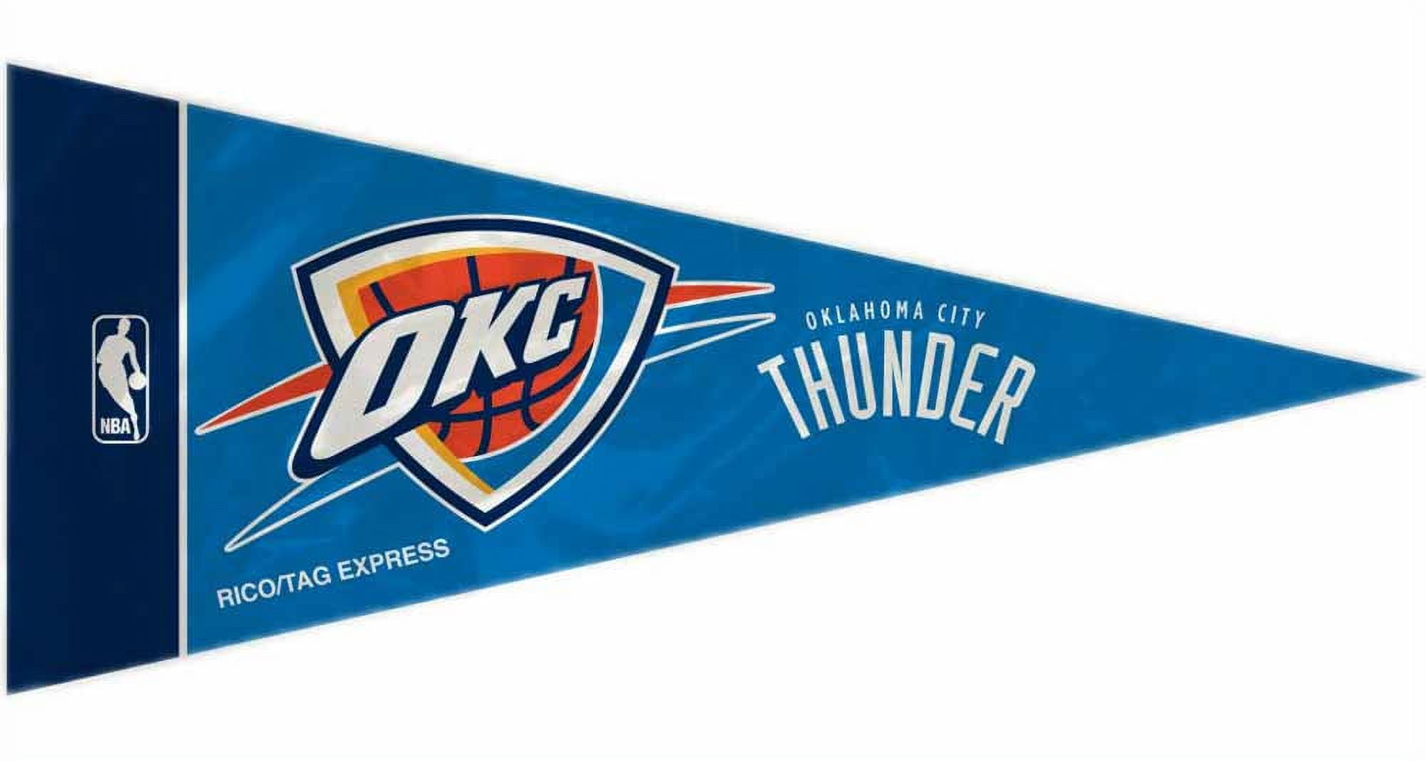 Oklahoma City Thunder Pennant Set Mini 8 Piece - Rico Industries ...
