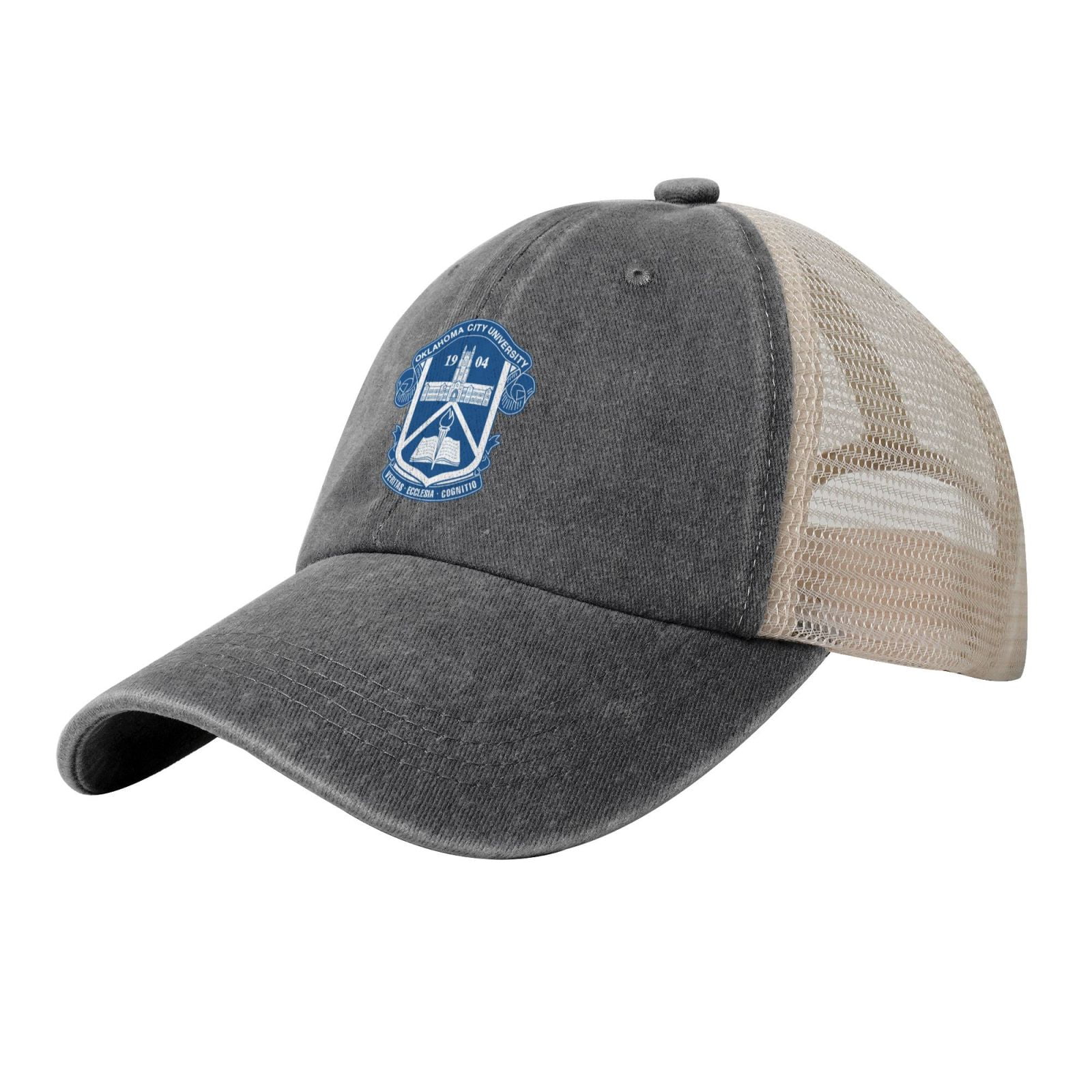 Oklahoma City University Logo Cowboy Vintage Mesh Baseball Cap ...