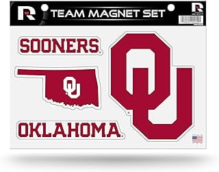 Oklahoma Die Cut Team Magnet Set Sheet, 8.5 x 11" - Walmart.com