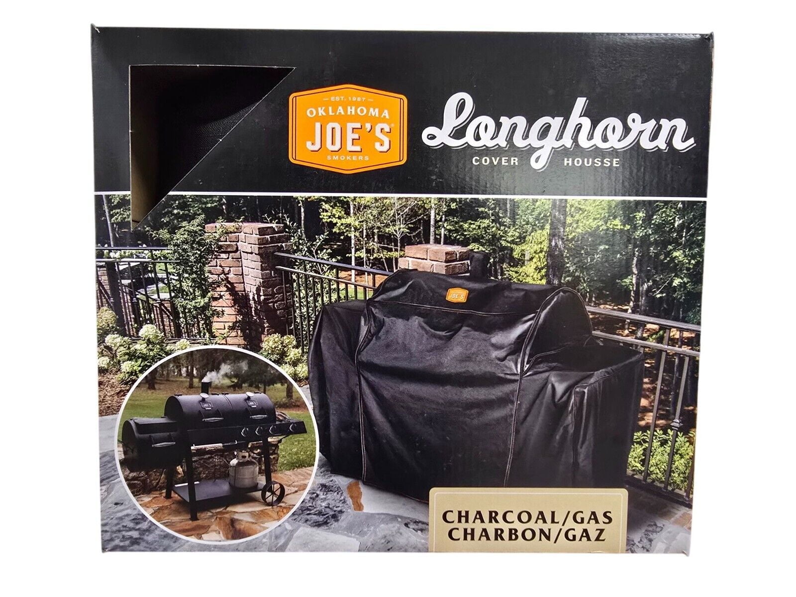 Oklahoma Joe's 1221 Longhorn Charcoal+Gas Grill Cover NEW - Walmart.com