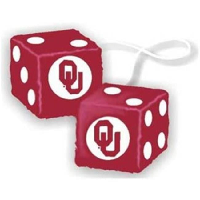 Oklahoma Sooners Fuzzy Dice - Walmart.com
