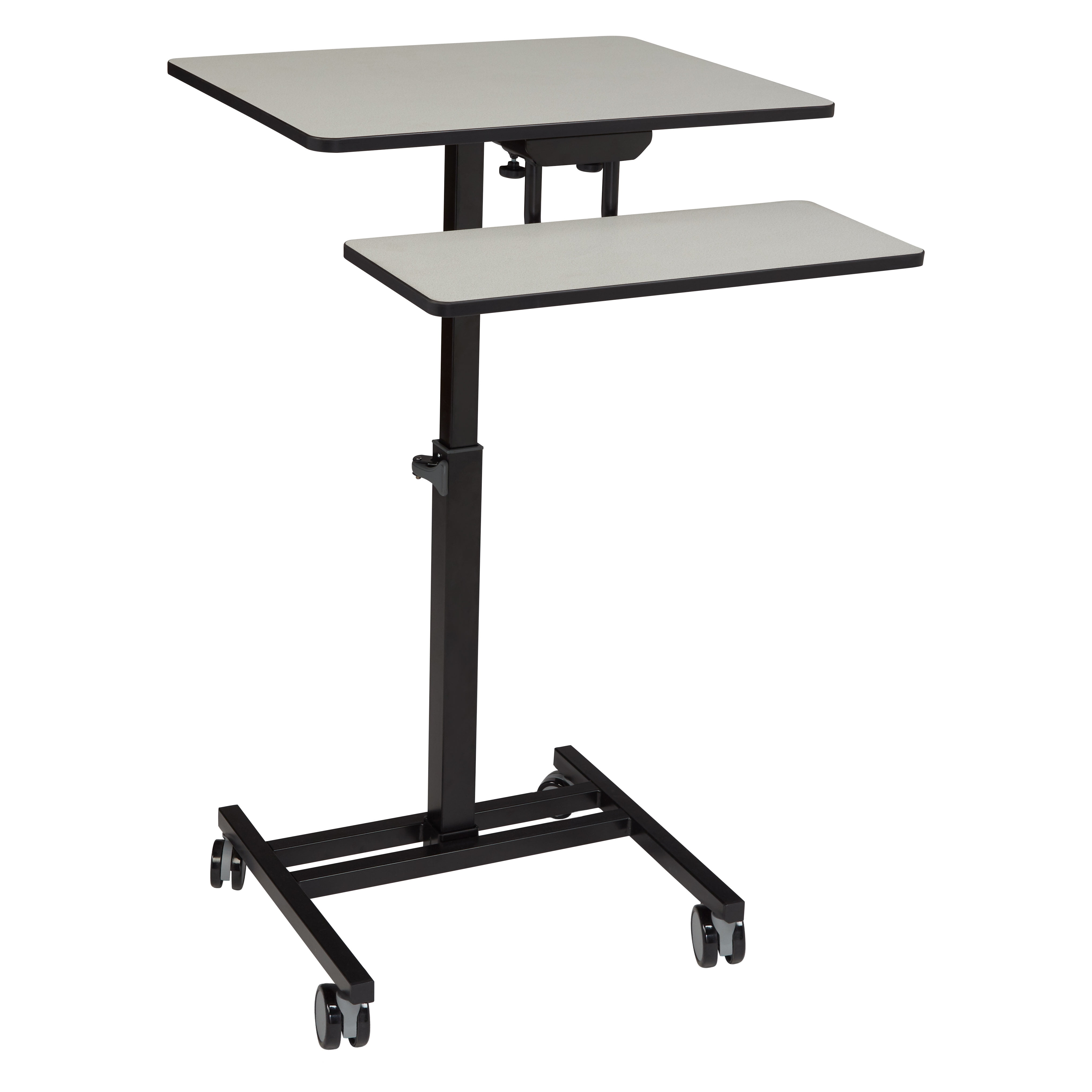 Oklahoma Sound Edu Touch Sit-Stand Computer Cart - Walmart.com