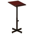 Oklahoma Sound Portable Presentation Lectern, Mahogany - Walmart.com