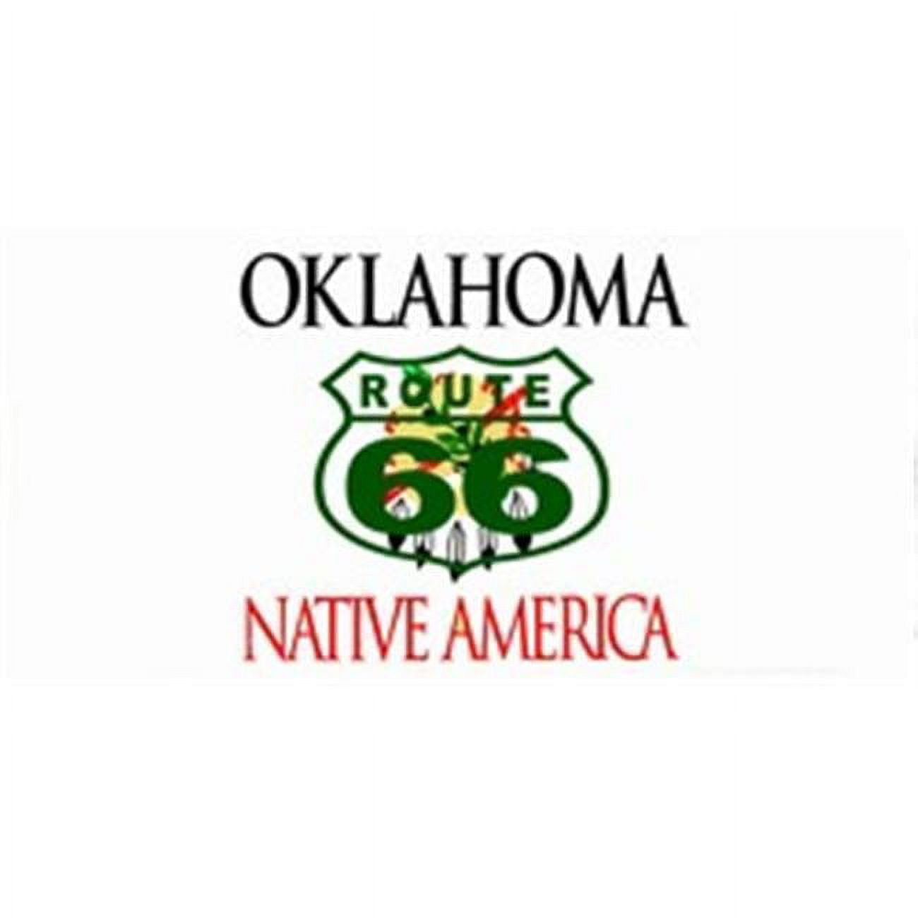 Oklahoma State Background License Plates- Route 66 - Walmart.com