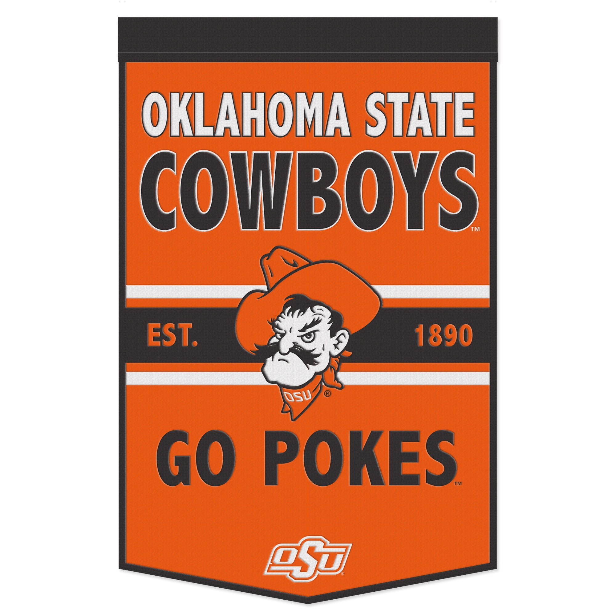 WinCraft Oklahoma State Cowboys 24" x 38" Primary Logo Banner - Walmart.com