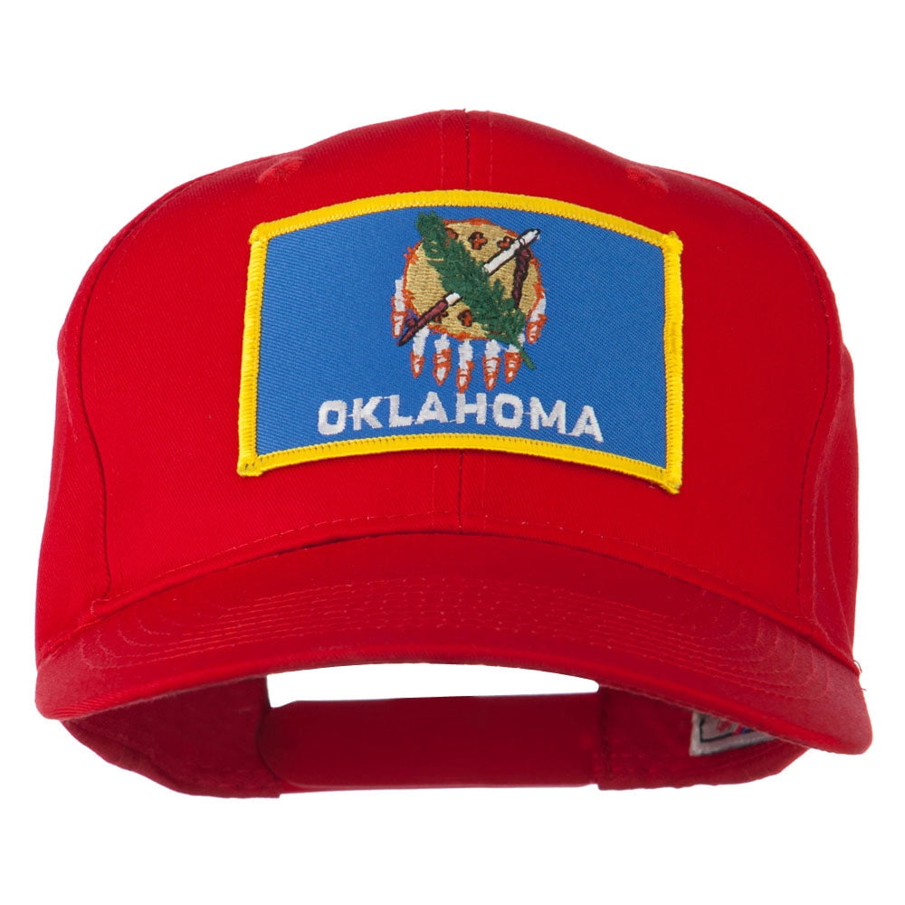Oklahoma State High Profile Patch Cap - Red OSFM - Walmart.com