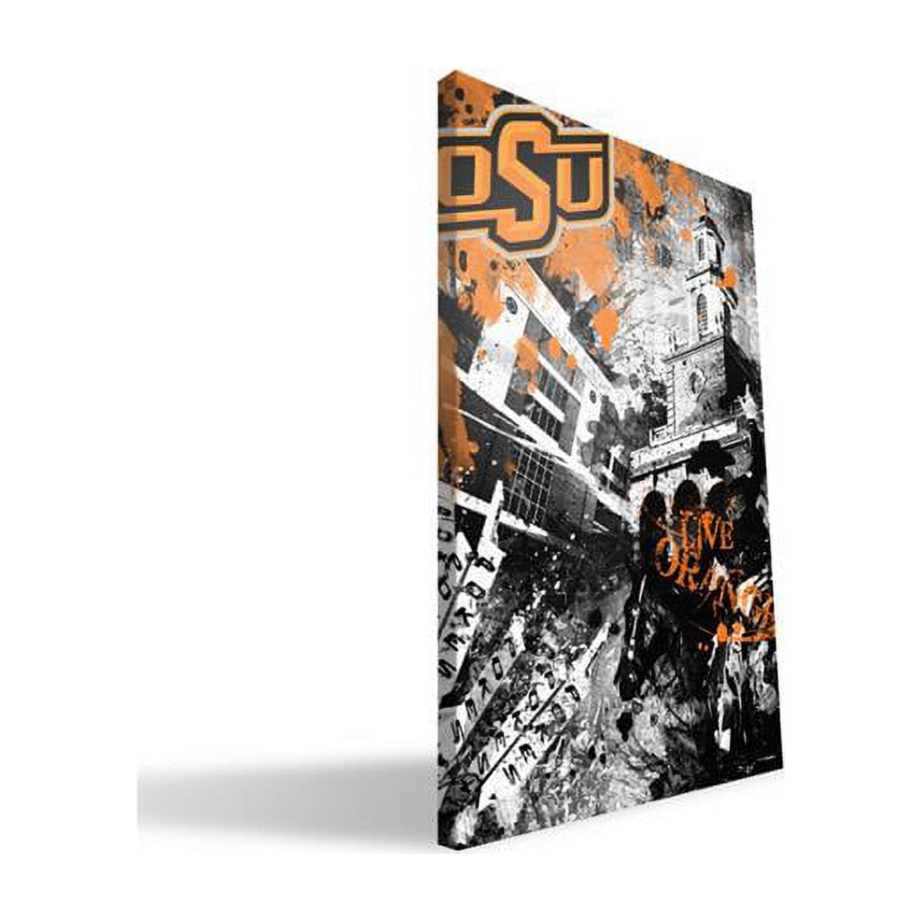 Oklahoma State Spirit 24x36 Canvas - Walmart.com