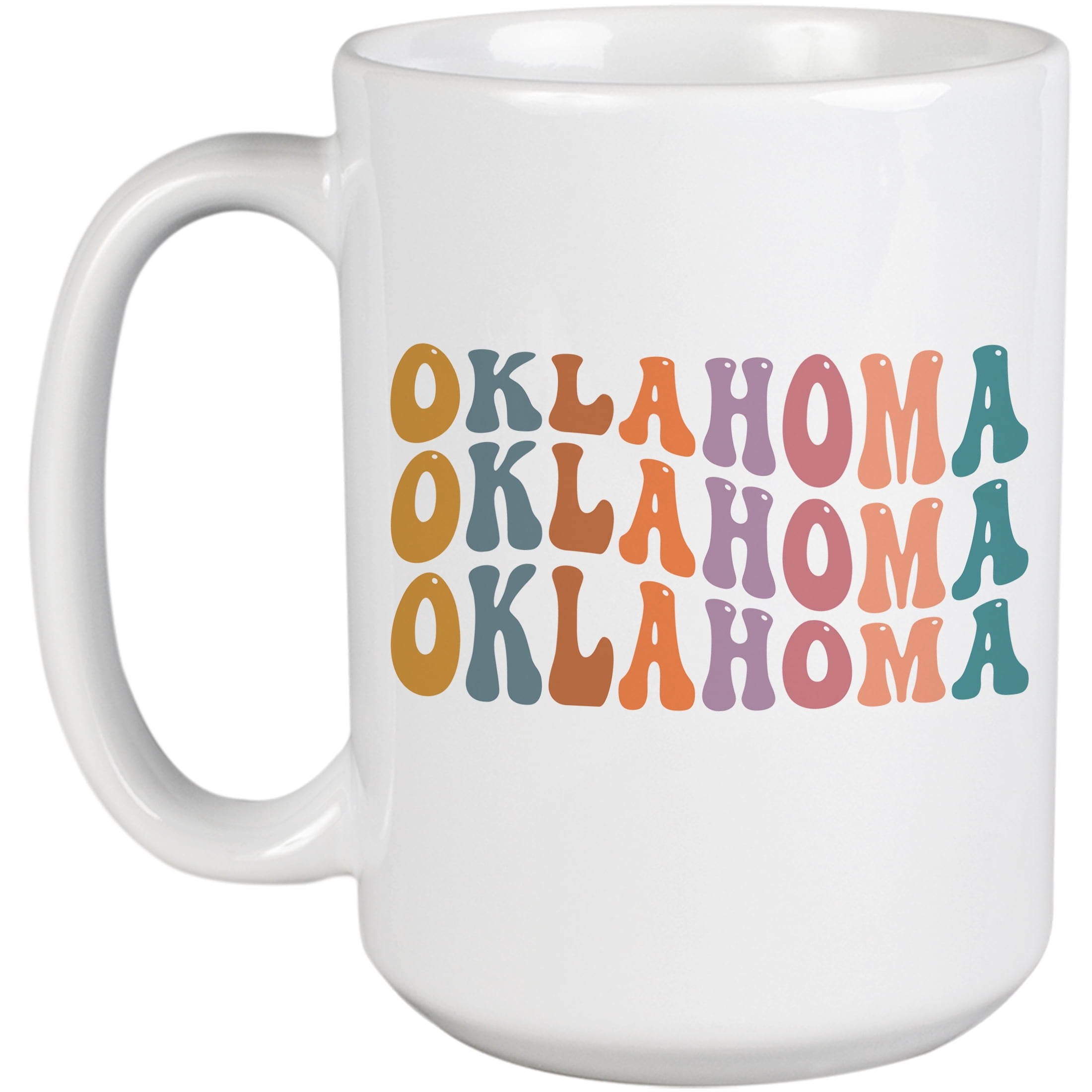 Oklahoma, United States of America, USA or US State Themed, Groovy ...