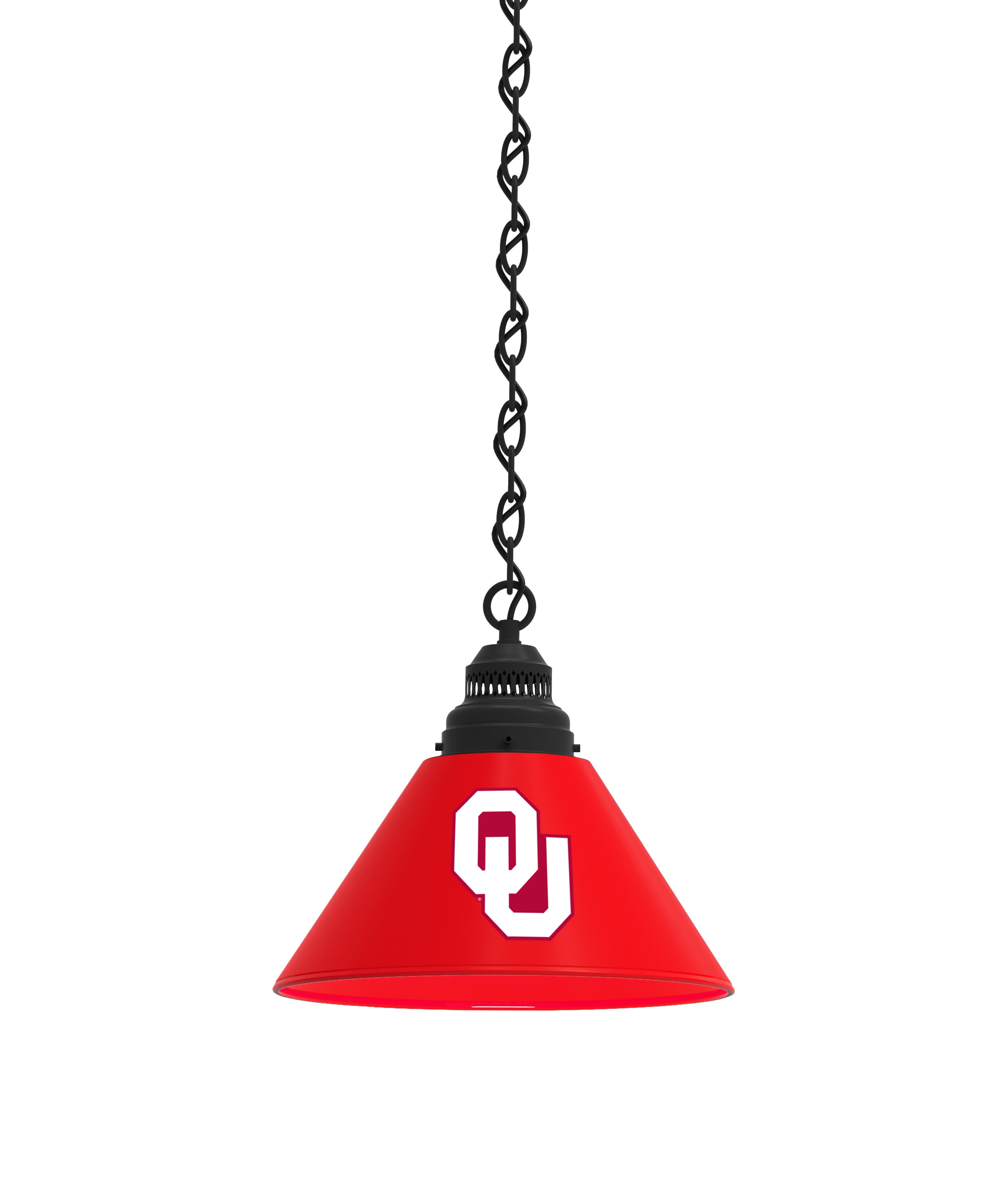 Oklahoma University Pendant Light with Black Fixture - Walmart.com
