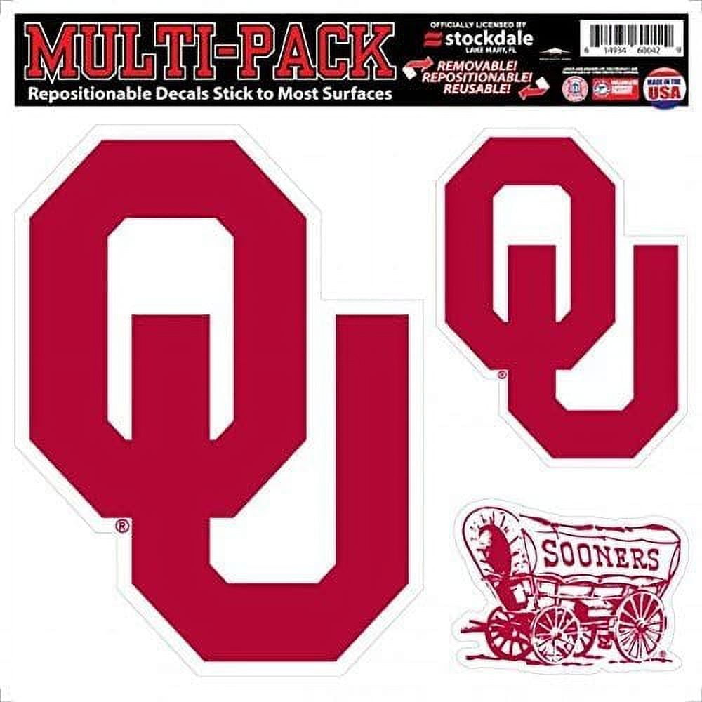 Oklahoma, University of S60042 All Surface Decals - Walmart.com