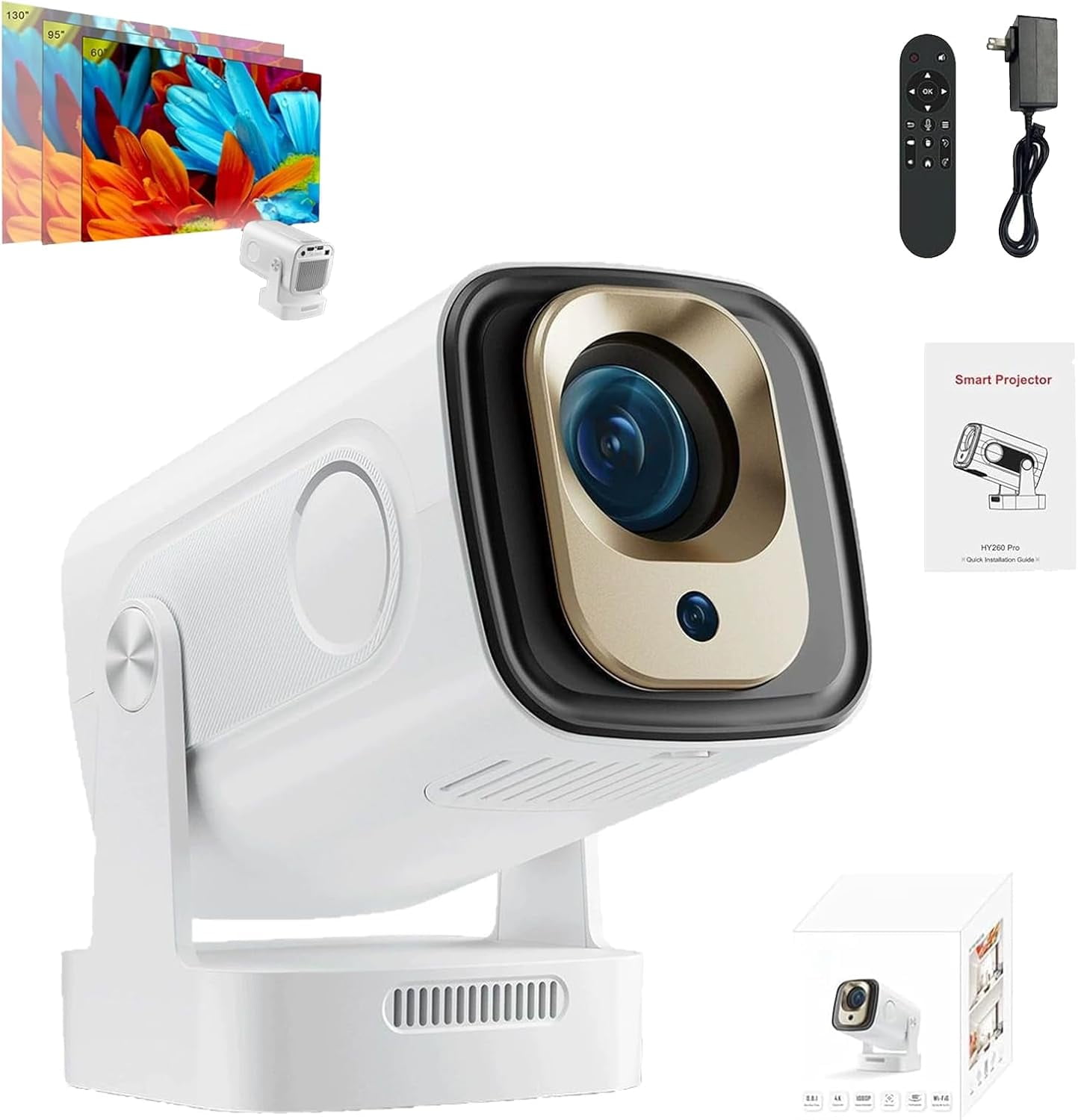 Oklumi Projector, Oklumi Pivot 2, 2025 Upgrade Oklumi Projector, Mini ...