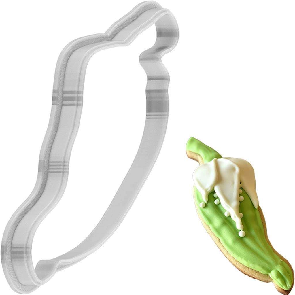 Okra Cookie Cutter 4 Inch Made in USA by WONDERTORY - Walmart.com