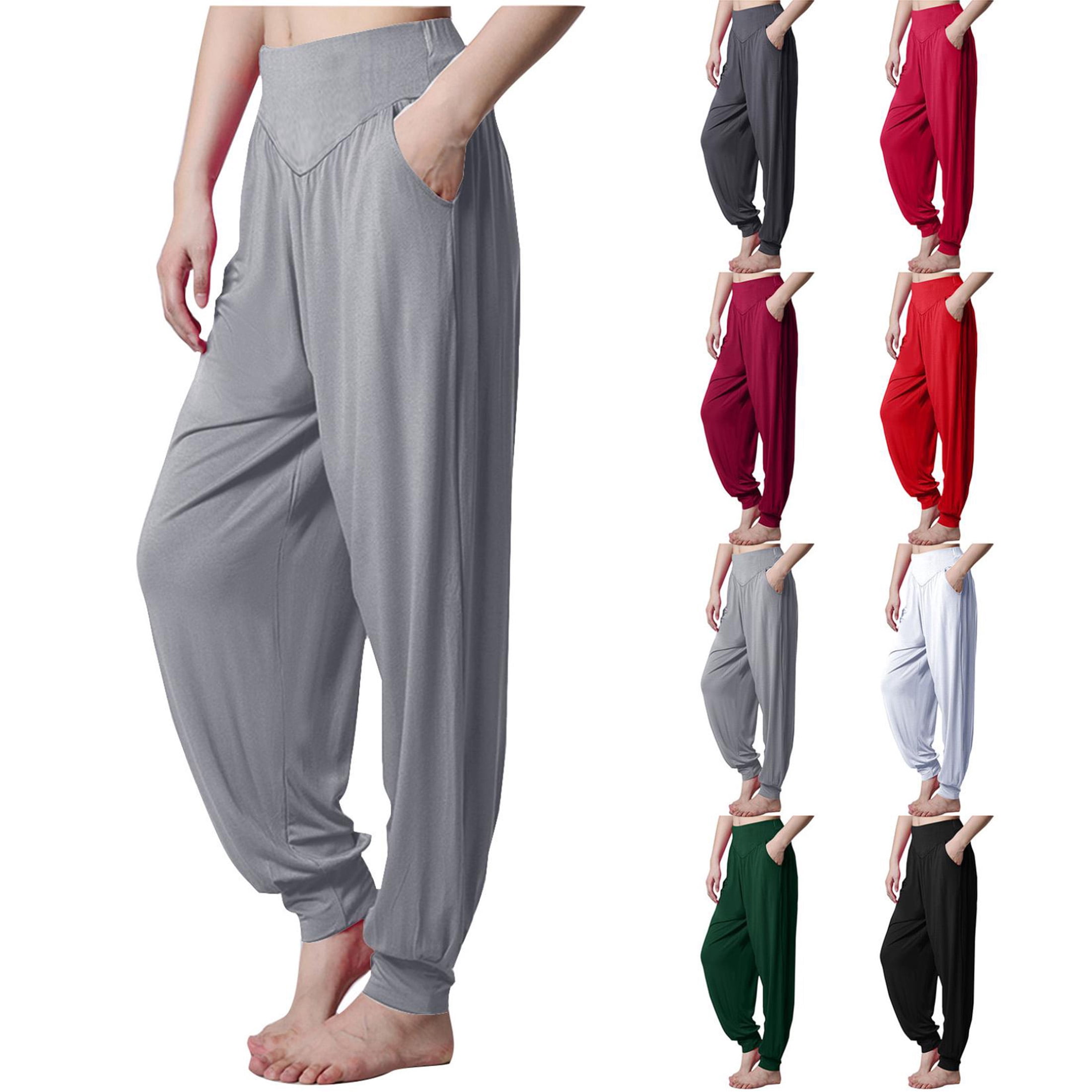 Oksale Modal Pajama Pants Women with Pockets Plus Size Pj Pants Harem ...