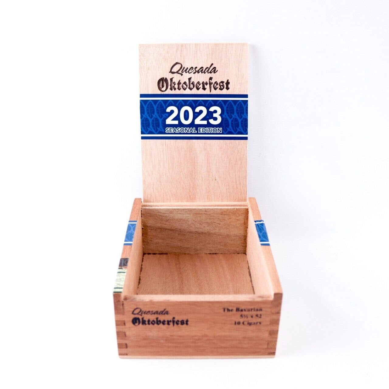Oktoberfest 2023 The Bavarian Empty Wood Cigar Box 6.5" x 4.75" x 2.25 ...