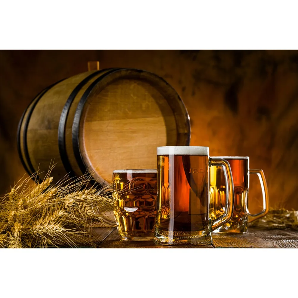 Oktoberfest Backdrop Beer Festival Background for Photography Wood ...