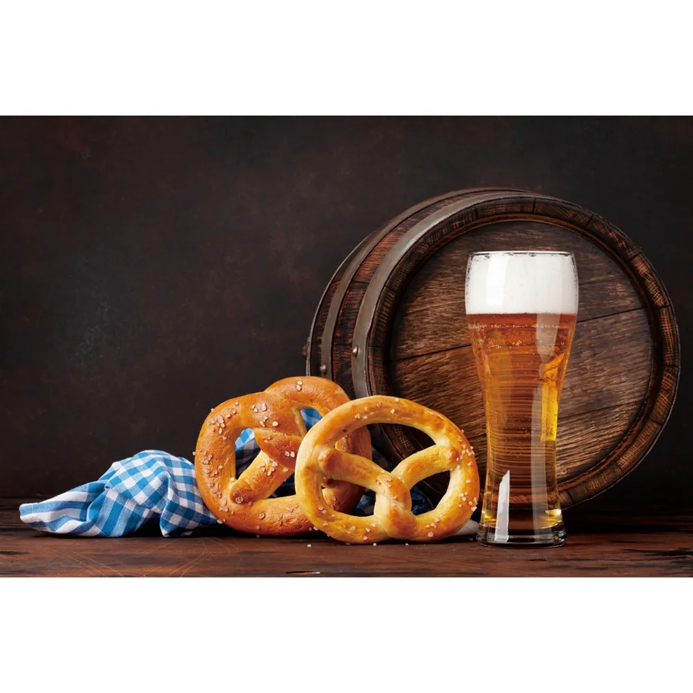 Oktoberfest Backdrop Beer Festival Background for Photography Wood ...