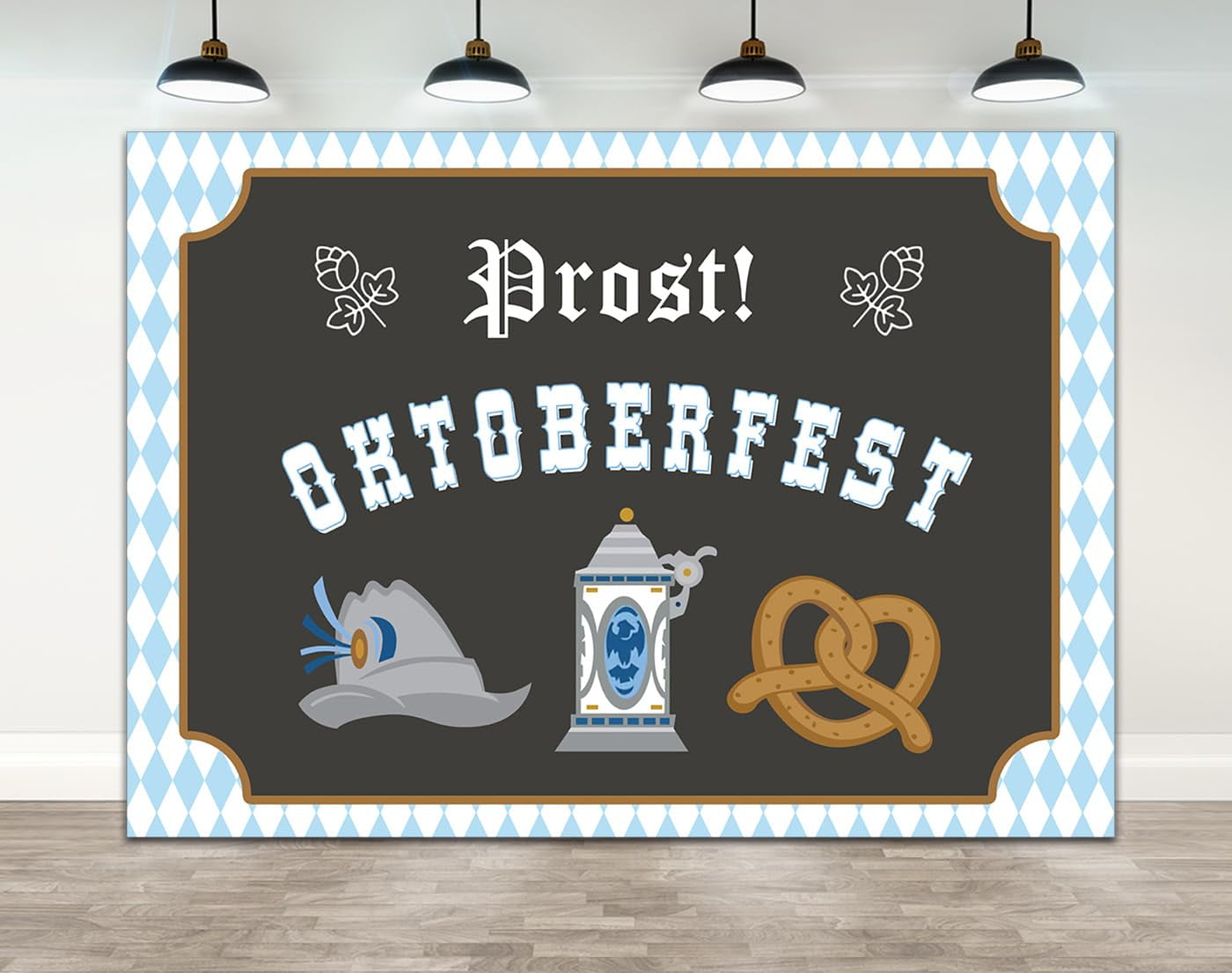 Oktoberfest Backdrop German Bavarian Beer Party Decorations Oktoberfest ...