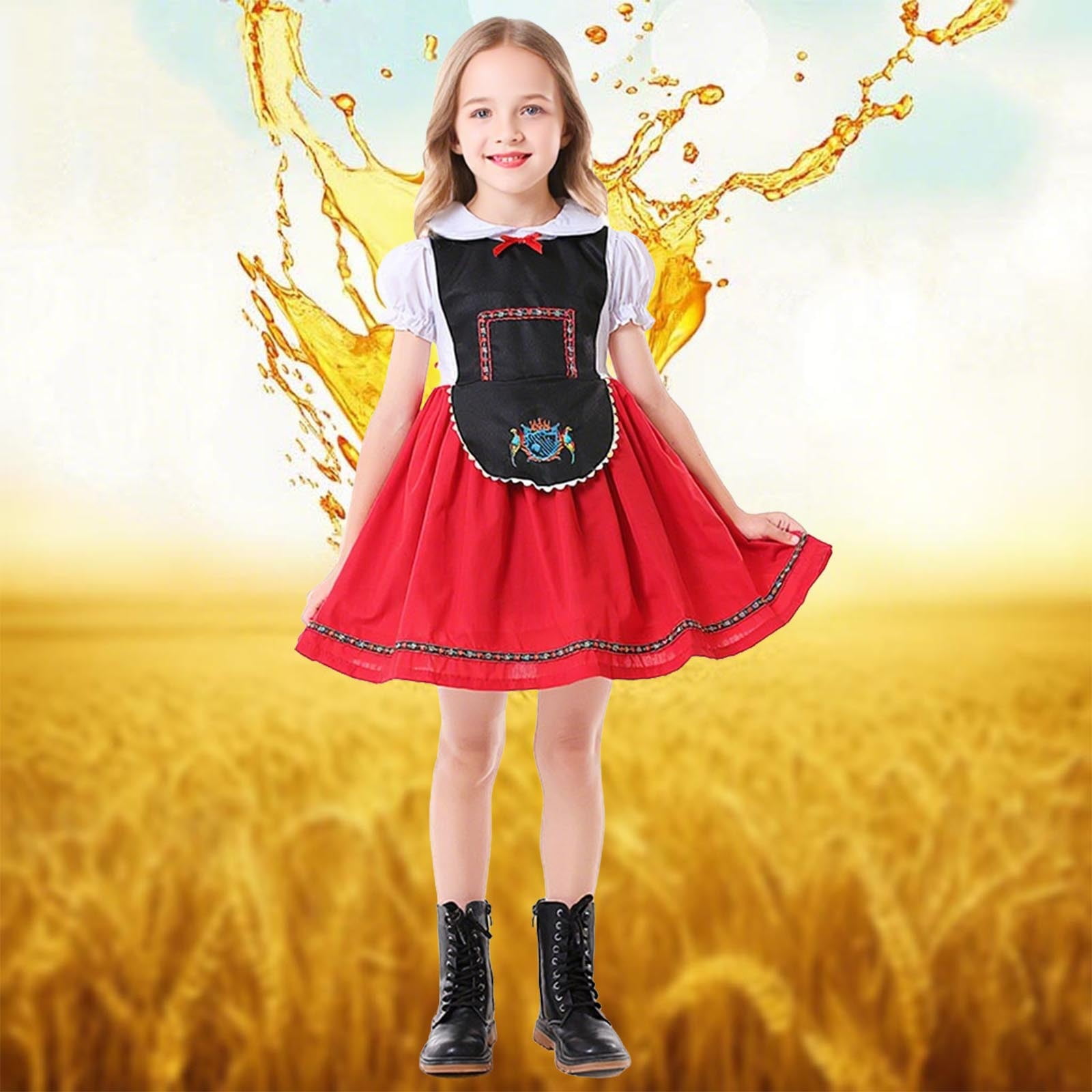 Oktoberfest Costumes Outfits Victorian School Girl Costume Girls Goth ...