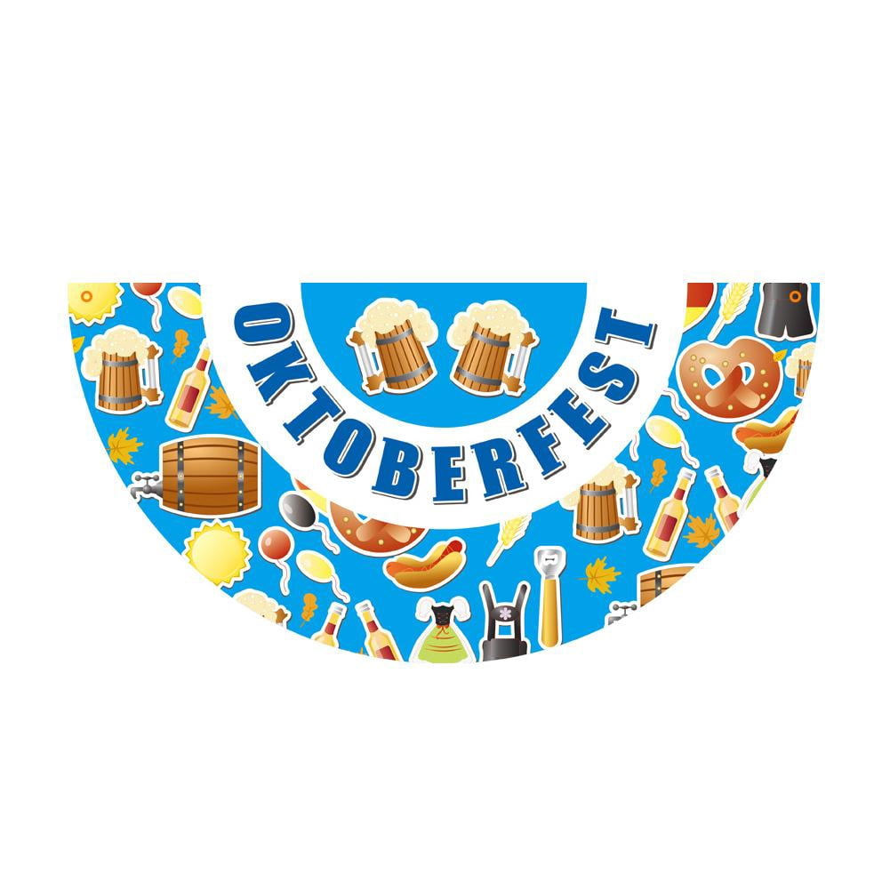 Oktoberfest Decoration 35 Oktoberfest Bunting Beer Festival Pleated Fan ...