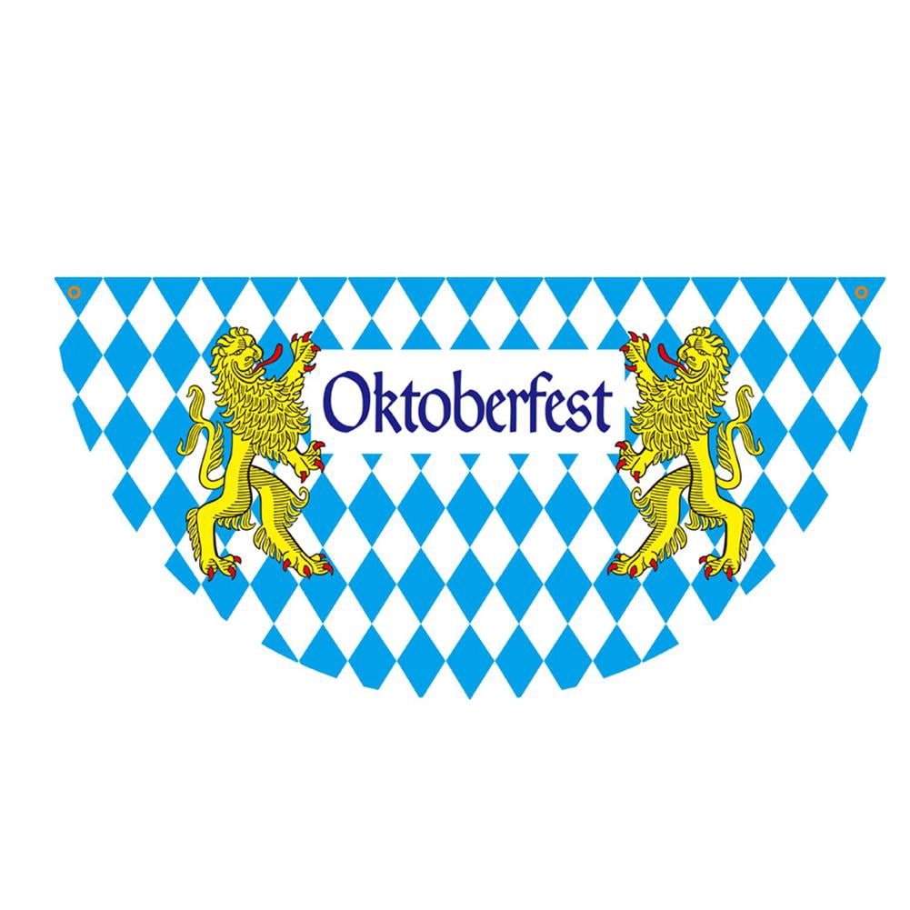 Oktoberfest Decorations Fan Flags,Oktoberfest Bunting Beer Festival ...