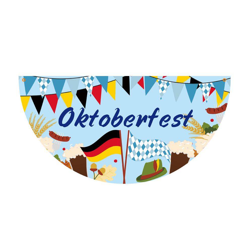 Oktoberfest Decorations Fan Flags,Oktoberfest Bunting Beer Festival ...
