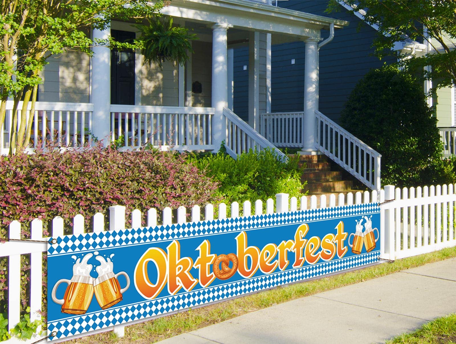 Oktoberfest Fence Banner for German October Fest Themed Party ...