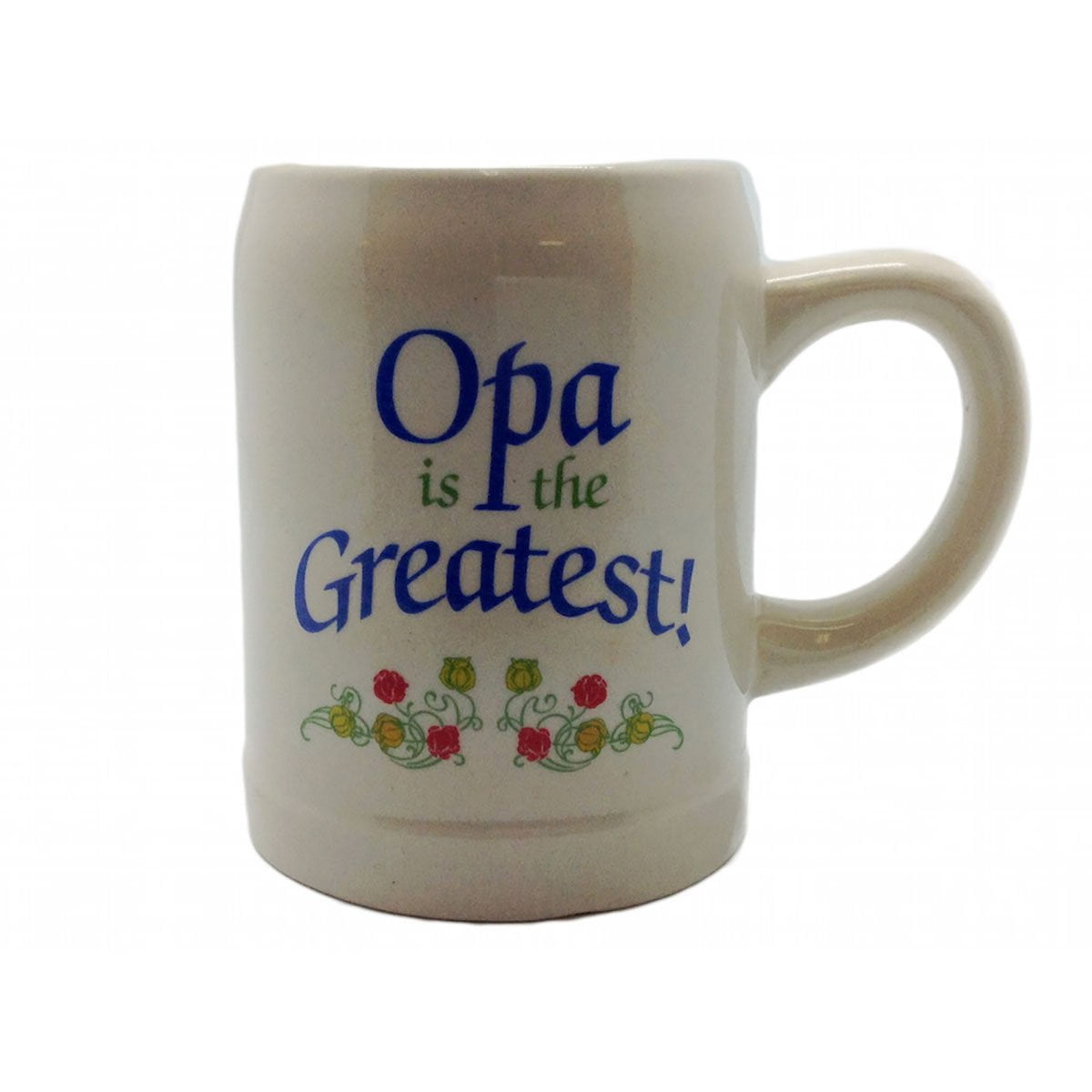 Oktoberfest Haus Blue Ceramic Gift for Opa German Coffee Mug: "Opa is ...
