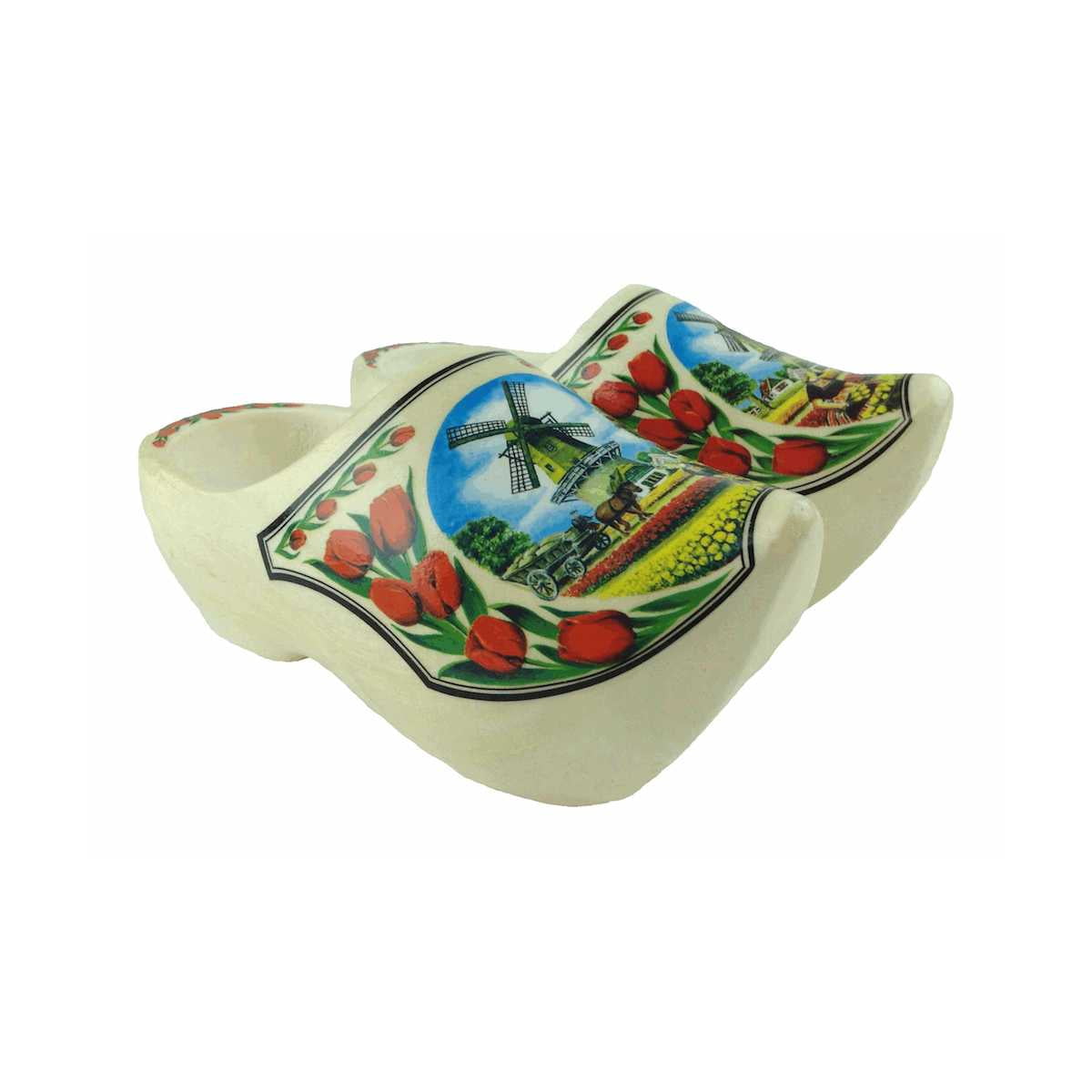 Oktoberfest Haus Dutch Carved White Wooden Shoes Landscape Design ...