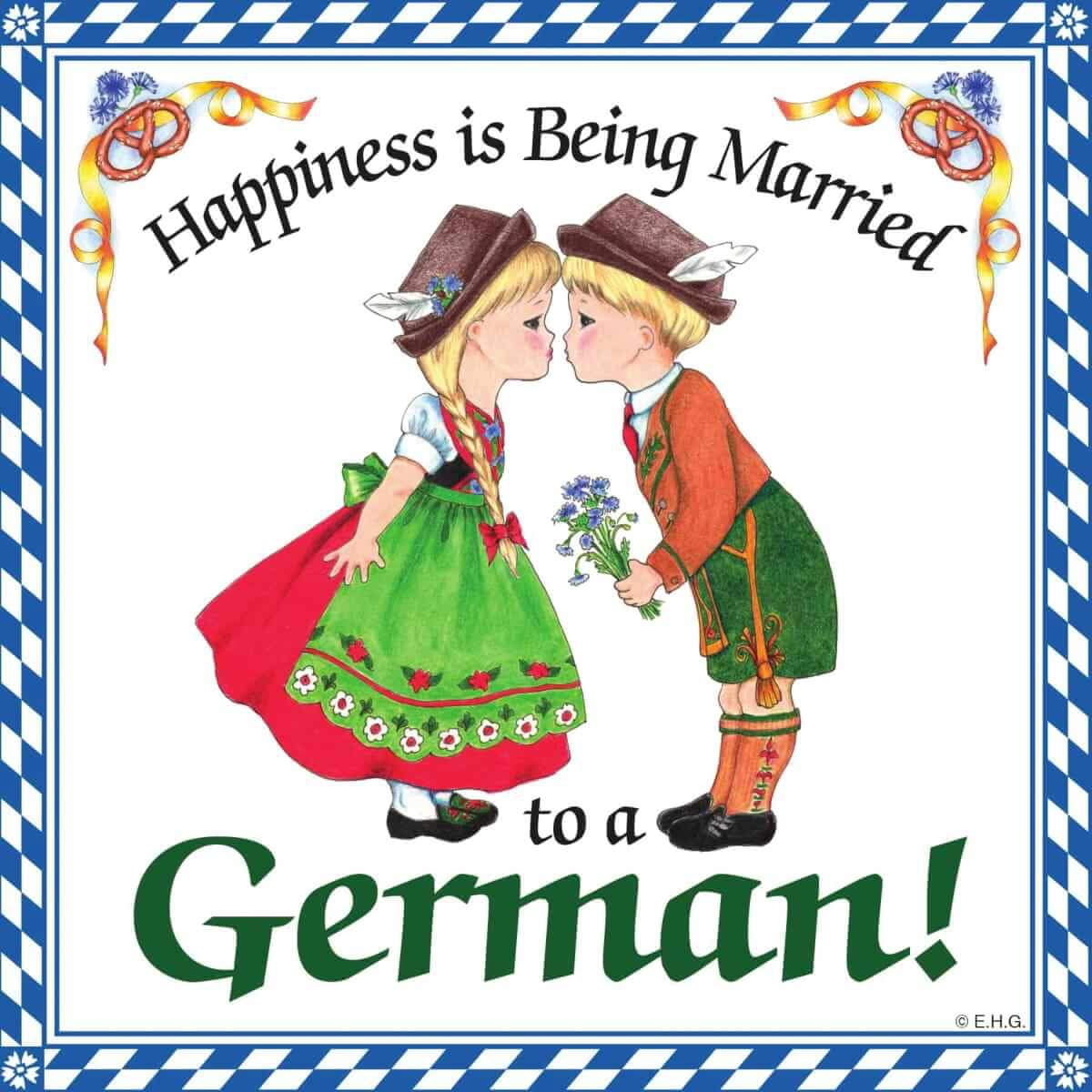 Oktoberfest Haus Multicolor Ceramic German Gift Idea Magnet Happiness ...