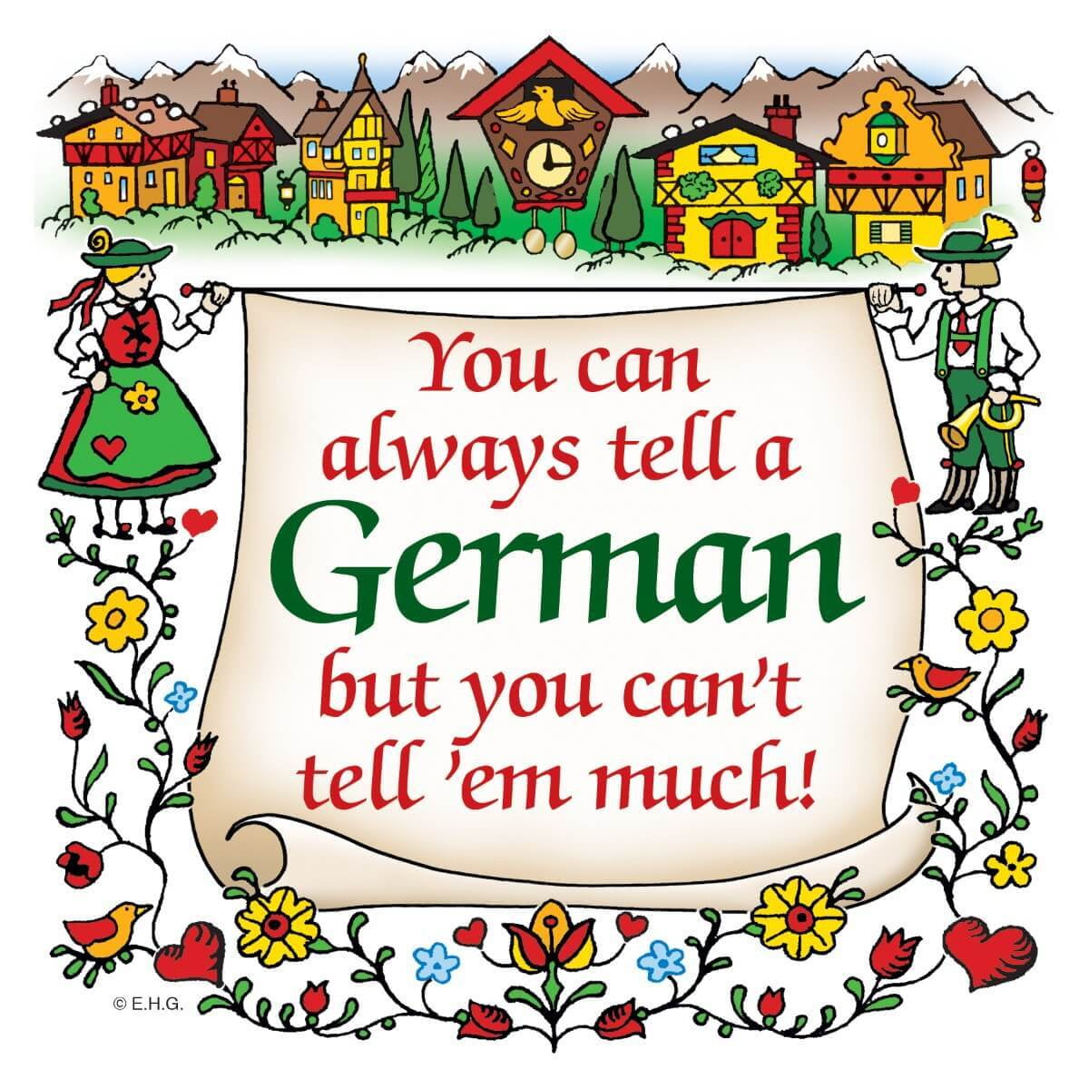 Oktoberfest Haus Multicolor Ceramic German Gift Idea Magnet Tell A ...