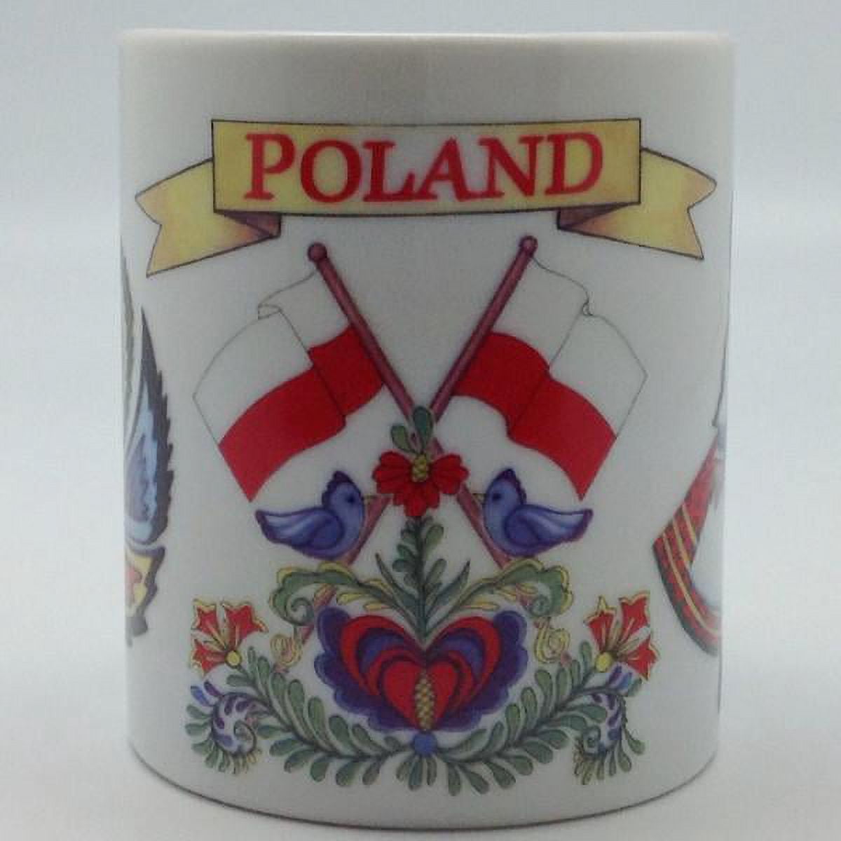 Oktoberfest Haus Multicolor Ceramic Polish Coffee Mug with "I Love ...