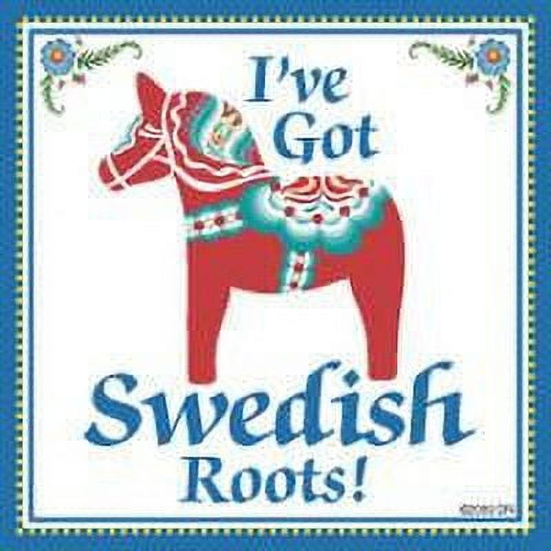 Oktoberfest Haus Multicolor Ceramic Swedish Souvenirs Magnet Tile ...