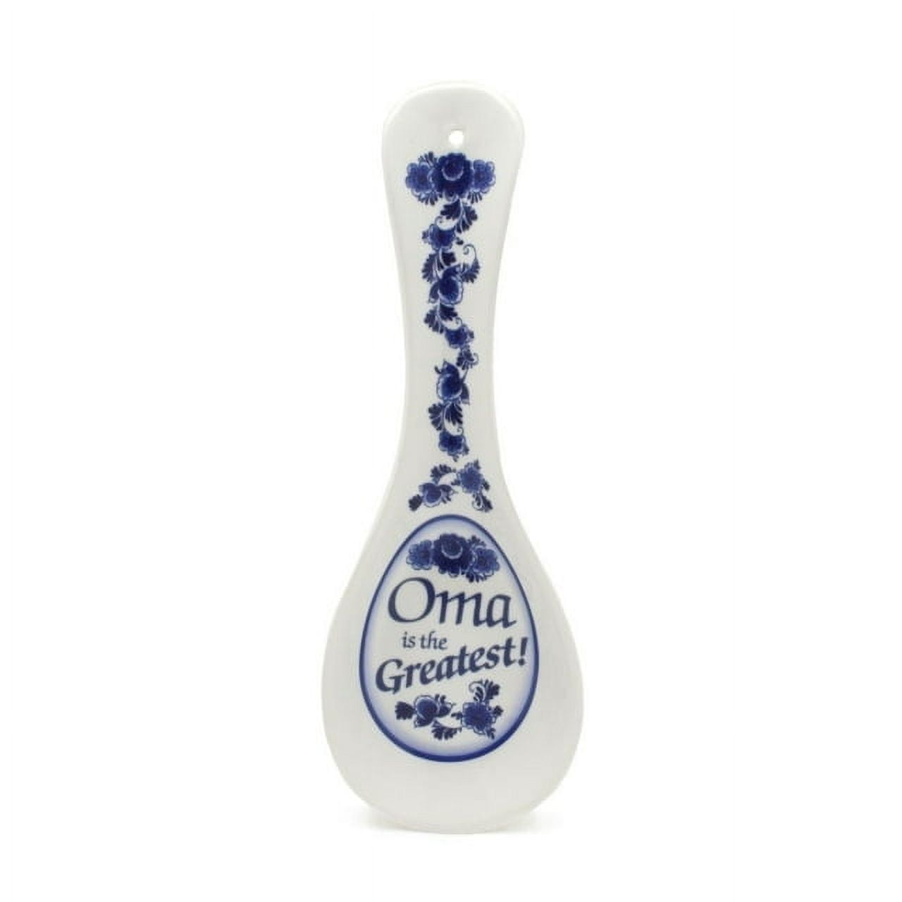Oktoberfest Haus "Oma is the Greatest" 10" Ceramic Spoon Rest with ...