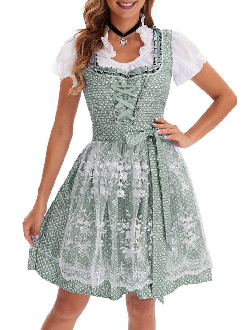 Oktoberfest Outfits for Women Dirndl Dress for German Traditional ...