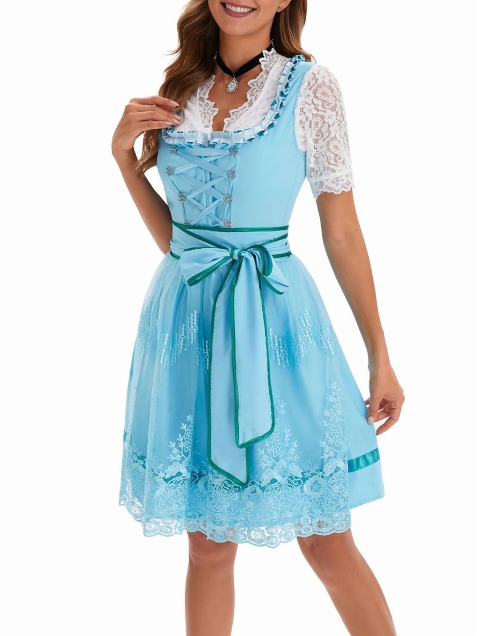 Oktoberfest Outfits for Women Dirndl Dress for German Traditional ...