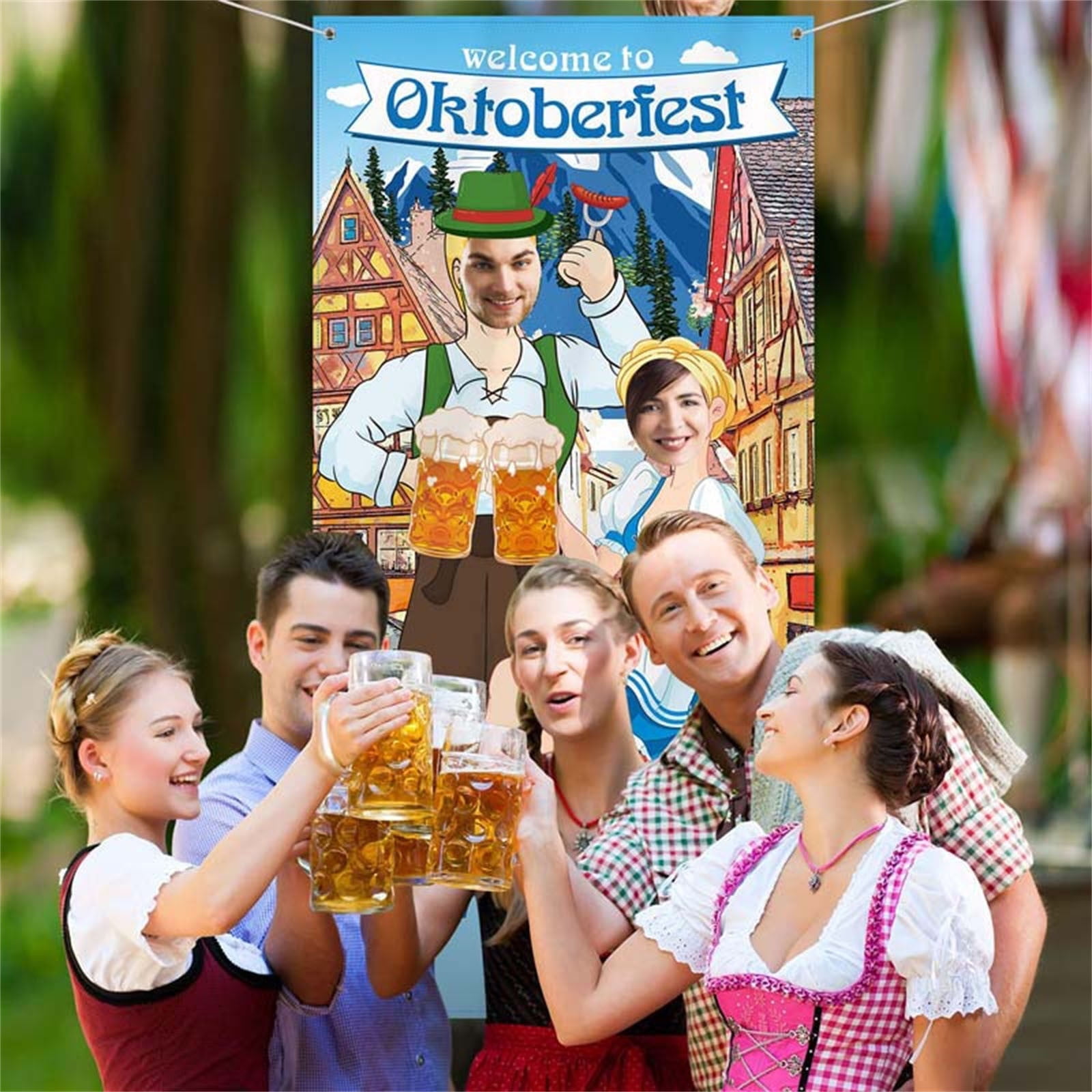 Oktoberfest Party Decorations Oktoberfest Photo Prop Giant Fabric Photo ...